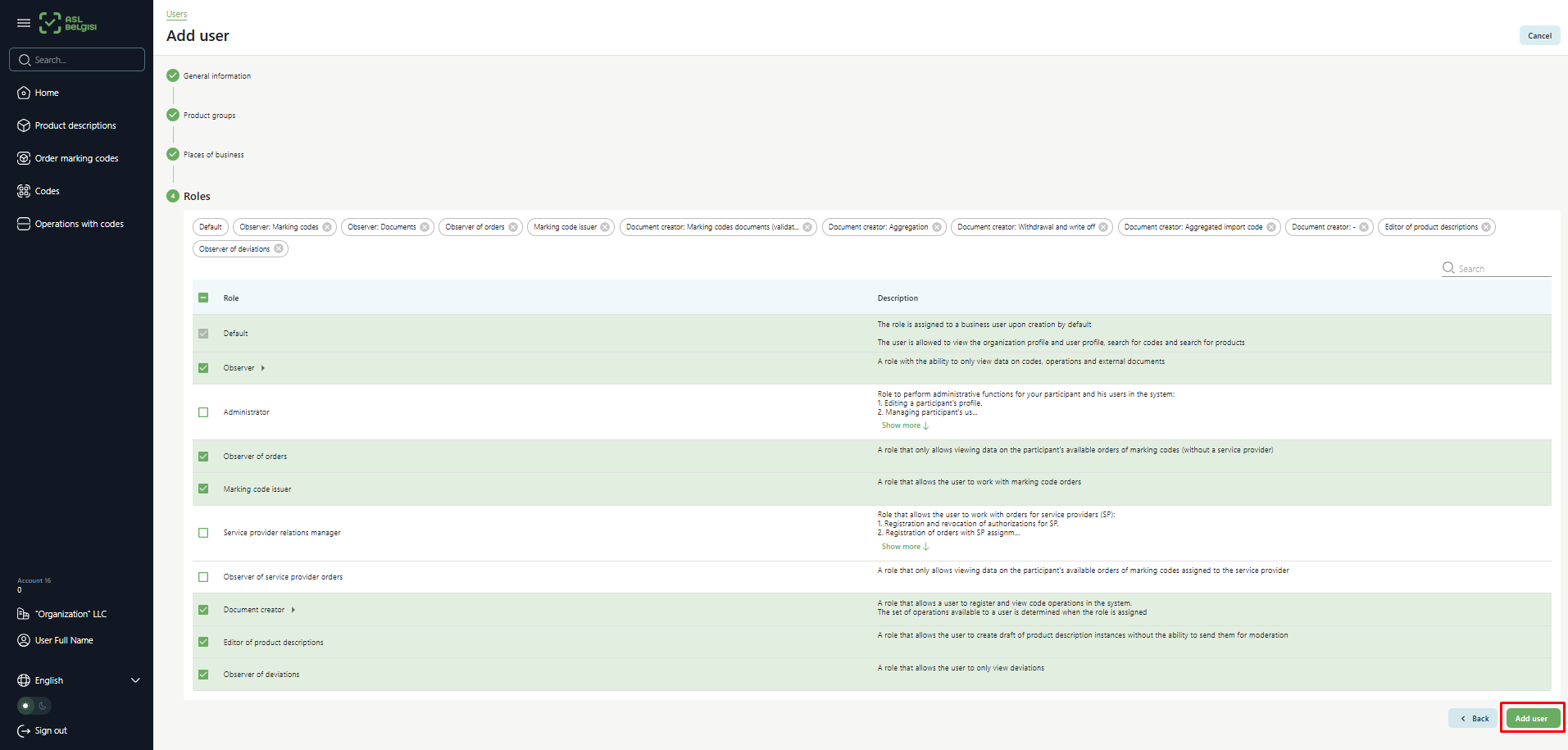xTrace: Profile Setup - Adding a User – Help Center Asl Belgisi